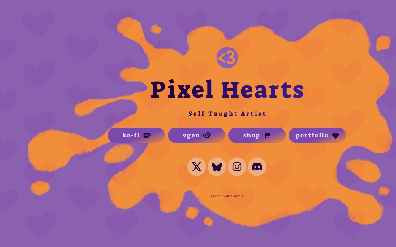 Pixel Hearts Hub